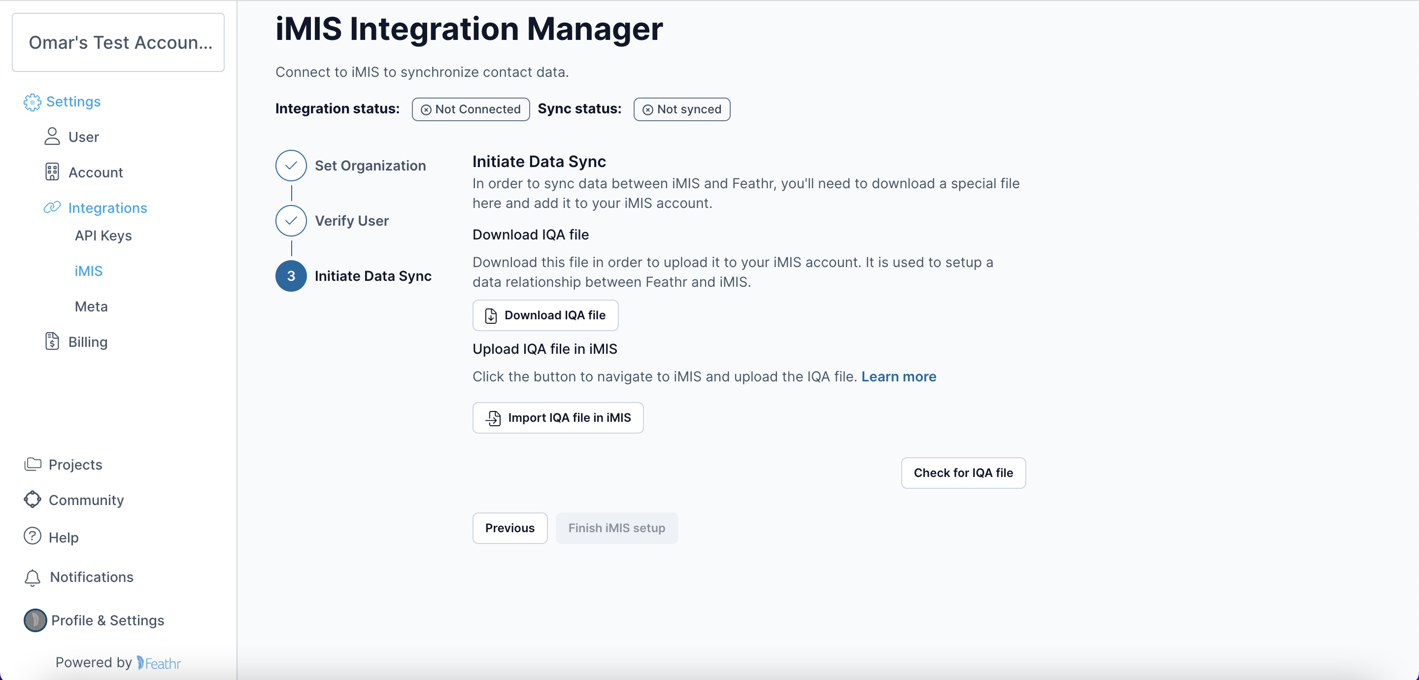 How to Integrate iMIS with Feathr – Feathr